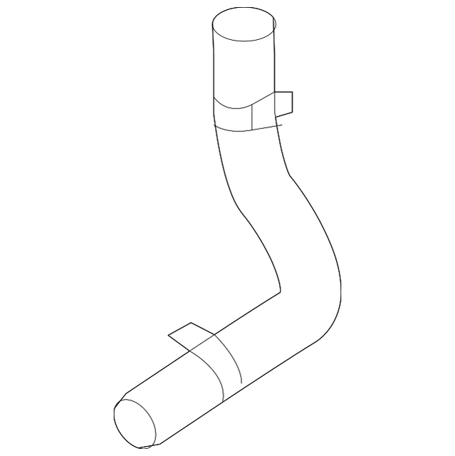 2018-2020 Kia Sorento 3.3L Outlet Heater Hose 97312-C6000 Kia OEM for ...