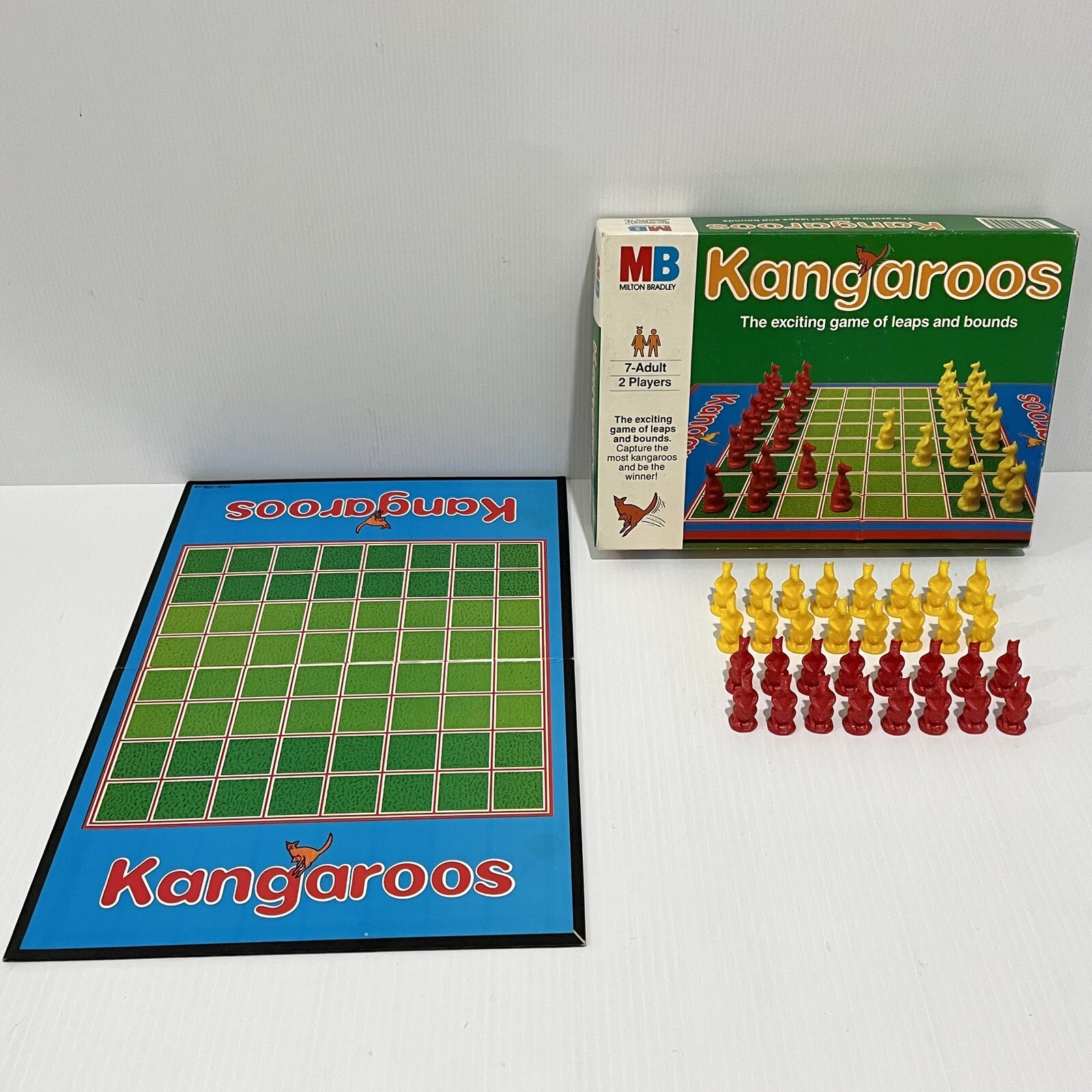 Kangaroos Game - Milton Bradley - Vintage 1985 - Retro MB Game 1980s ...
