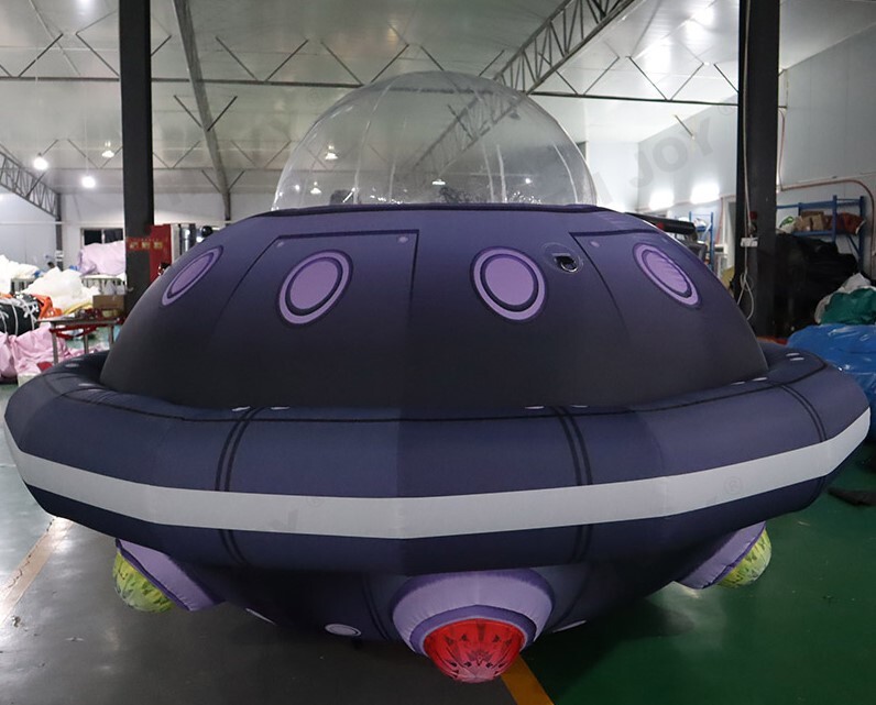 13FT Inflatable UFO Inflatable Flying Saucer UFO Spaceship With LED For ...