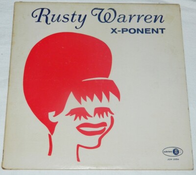 Rusty Warren X-Ponent LP Record Album 1963 Jubilee Records 2054 VERY ...