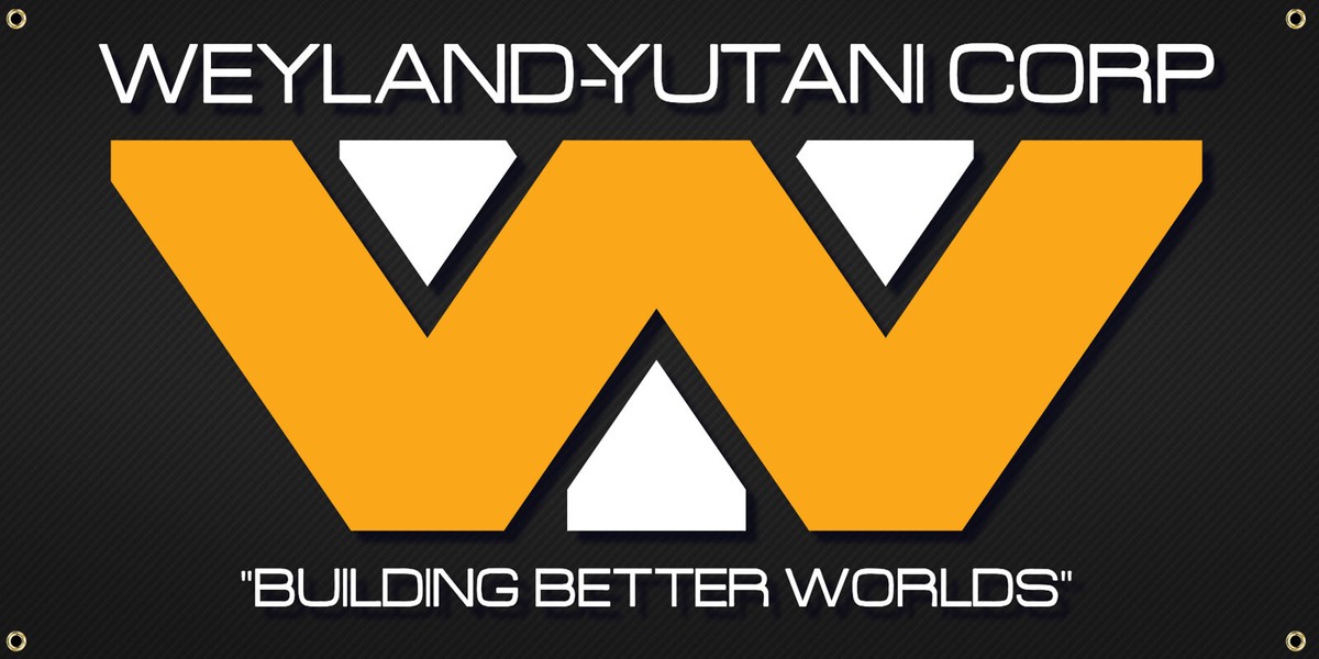 Weyland Yutani Logo WEYLAND YUTANI CORP BUILDING BETTER WORLDS PREMIUM