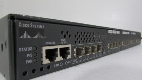 Cisco DS-C9120-K9 Multilayer Intelligent FC Switch With fans, but no ...