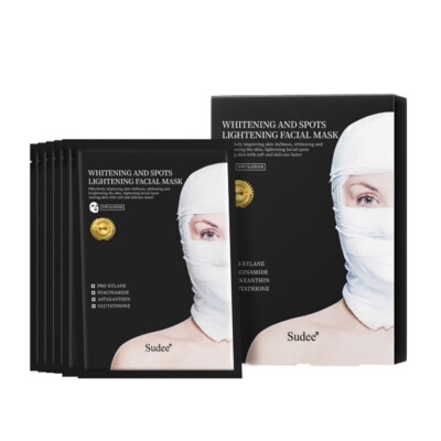 [SUDEE] Whitening And Spots Lightening Facial Mask Mask - 1pack (5pcs ...