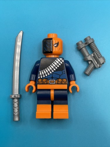Lego DC Super Heroes Deathstroke Minifigure 76034 w/ accessories | eBay