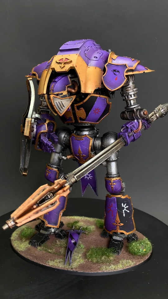 Warhammer 40k Cerastus Knight Lancer Painted Imperial Knights Presale ...