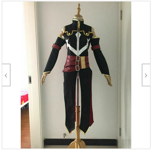 Code Geass Queen CC Cosplay Costume Halloween Carnival Black Uniform | eBay