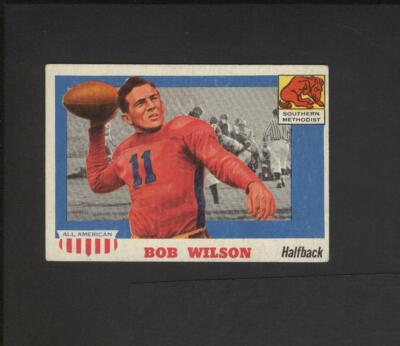 1955 Topps Football All American #71 Robert Wilson Jr SMU NO Creases ...
