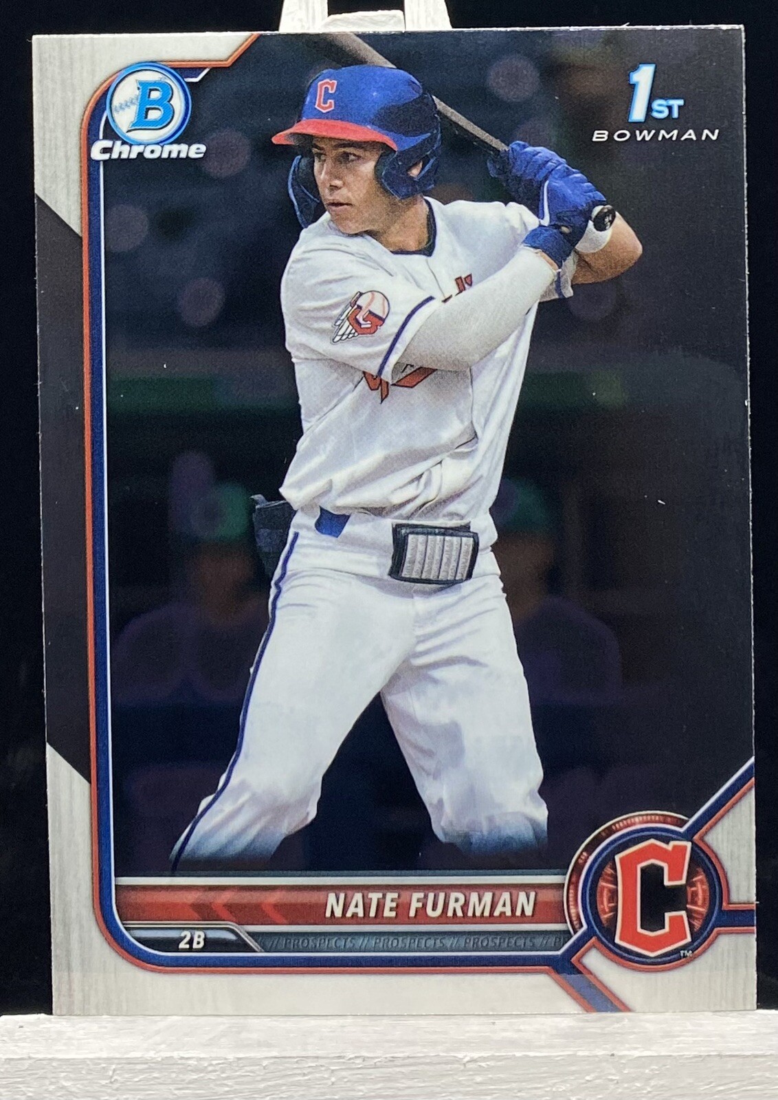 2022 Bowman Draft Nate Furman 1st Bowman Chrome Prospect BDC-182 ...