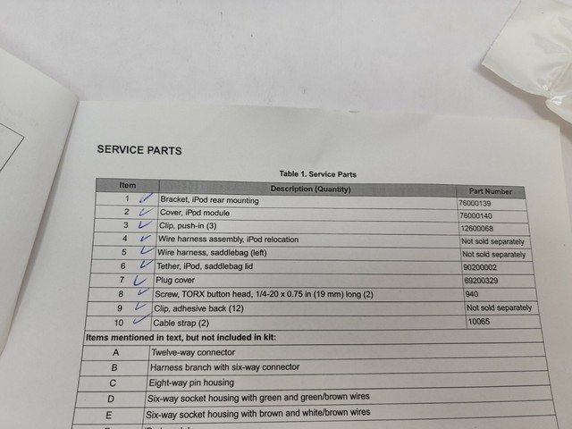 Harley-Davidson 69200865 Boom Audio Music and Communications Kit for ...