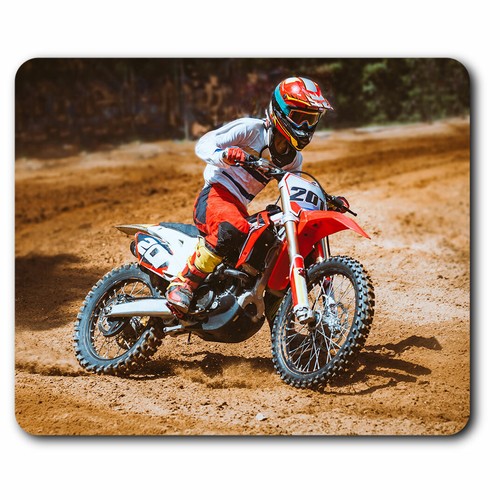 Computer Mouse Mat - Motocross Bike Biker Dirt Office Gift #2756 | eBay UK