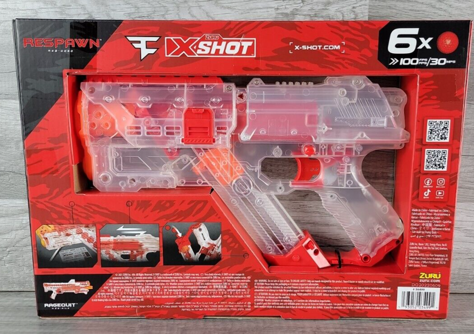 X-Shot Faze Clan Respawn Blaster New in Box Zuru Toys 193052034991| eBay