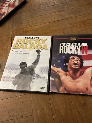 The Rocky Anthology 5 DVD Box Set 2006. Plus bonus Rocky Balboa DVD ...