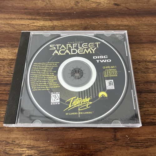 Star Trek Starfleet Academy Strategic Command (PC) Game CD-ROM DISC 2 ...