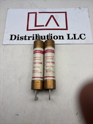 Gould Shawmut TRS100R Fuse 100 Amp 600V Dual Element Time Delay Class ...