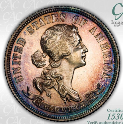 1869 Standard Silver Pattern Quarter (25c) J-733 PCGS PR63 CAM | eBay