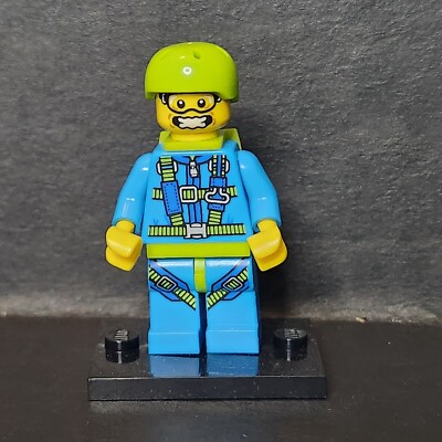 LEGO MINIFIGURE Series 10 - #6 SKYDIVER WITH PARACHUTE 71001 | eBay