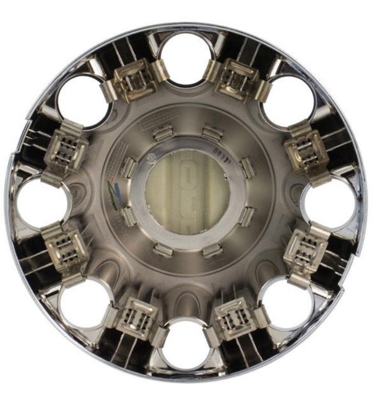 "2017-2022 Ford Super Duty REAR 18"" Wheel Cover Hub Center Cap Chrome ...