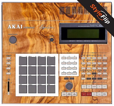 Akai MPC-60 Skin | Wood #6 | Protective Decal | StyleFlip Skins | eBay