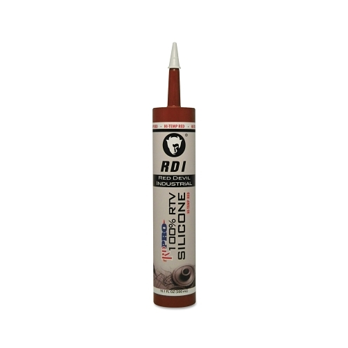 Red Devil Rd Pro® Heat Resistant Rtv Sealant, 10.1 Oz Cartridge, Red ...