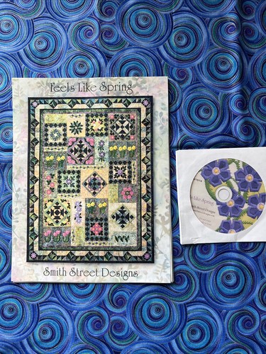 Smith Street Designs “Feels Like Spring” Embroidery Quilt Pattern-New ...
