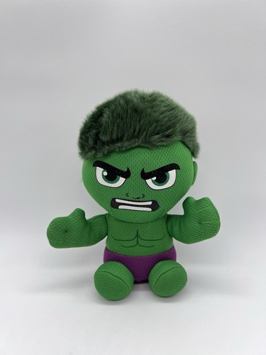 TY Hulk Beanie Baby Incredible Hulk Plush Stuffed Toy 7” Marvel Green ...