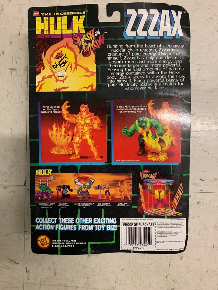 incredible hulk Smash And Crash Action Figure | eBay