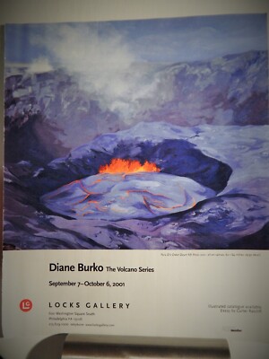 DIANE BURKO ART PIECE VTG ORIG 2001 ADVERTISEMENT | eBay