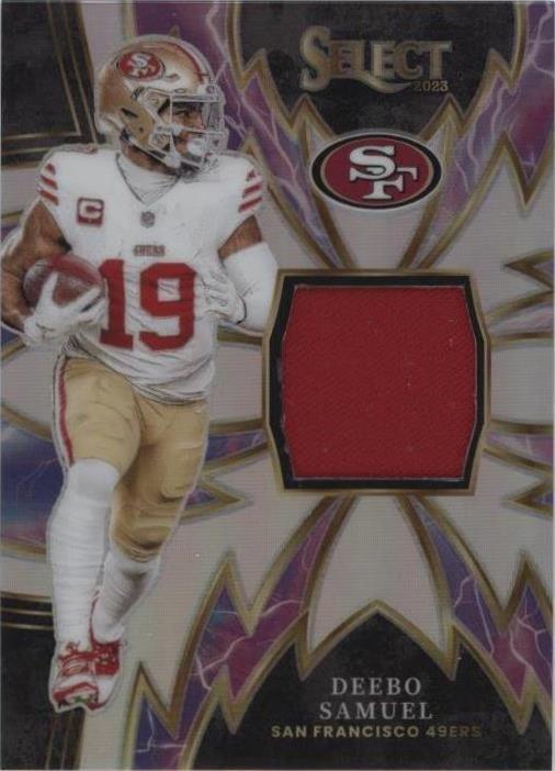 2023 Panini Select - Sparks Deebo Samuel #SP-DSA Silver Prizm /99 (MEM ...