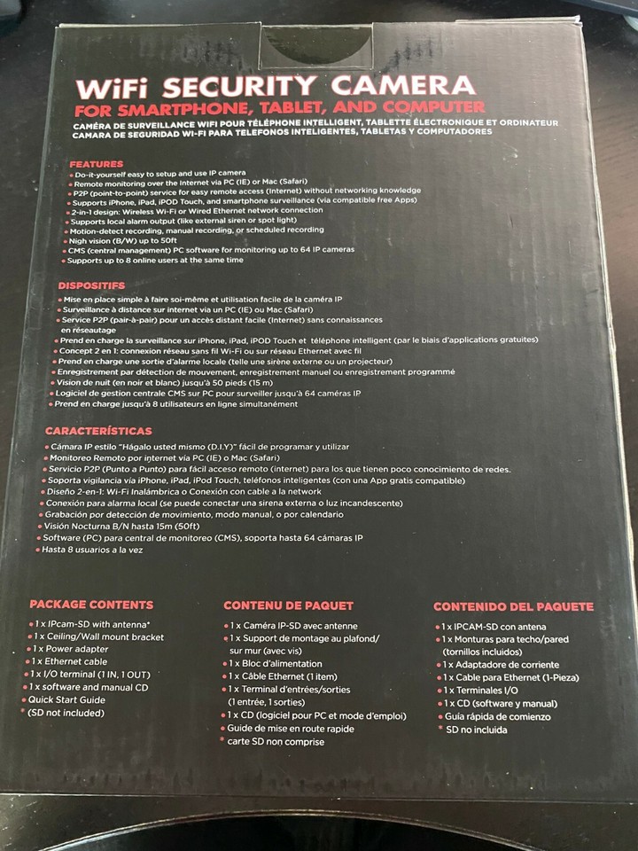 MacAlly IP Camera H264 | eBay