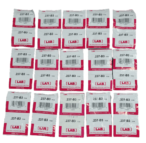 15-PACK LAB Universal Replacement Pins .003 Increments Bottom Size .237 ...
