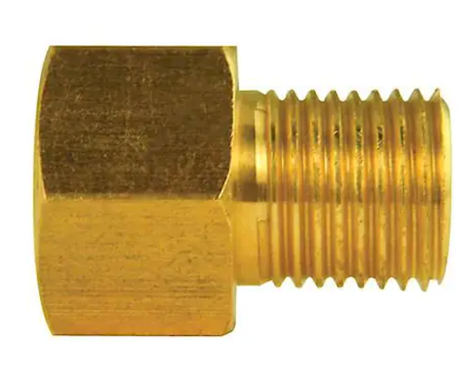 7/16-24 Male x 3/8-24 Female Inverted Flare Master Cylinder Brake Line ...