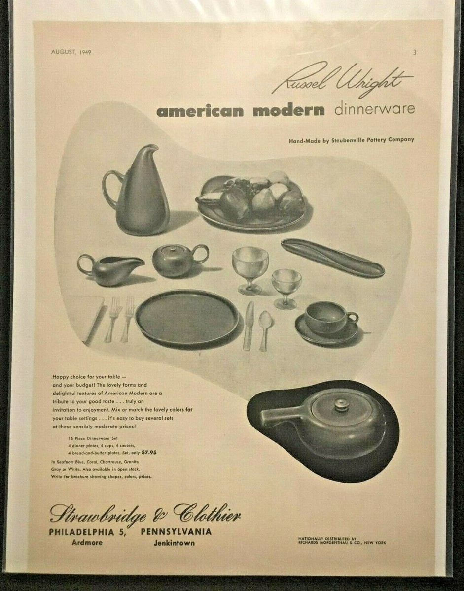 Russel Wright Color Chart Russel Wright Coffee Table For Conant Ball