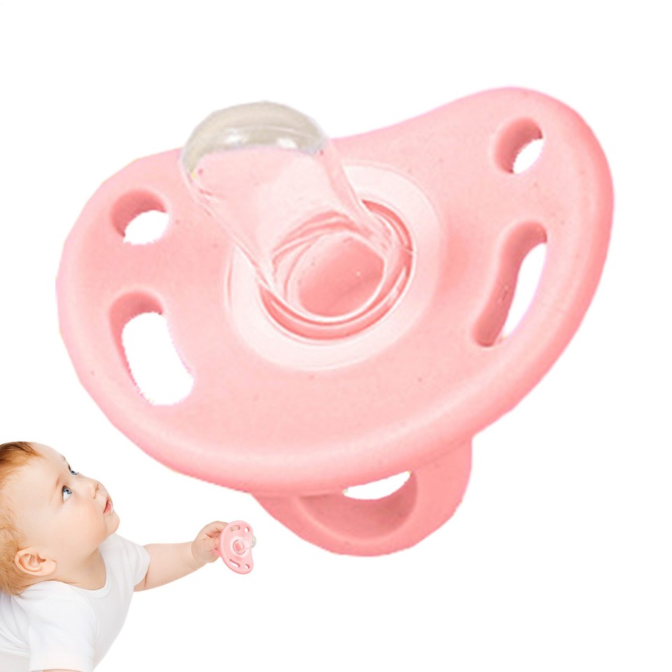 Baby Pacifier Portable Soft Baby Pacifiers Flexible Orthodontic ...