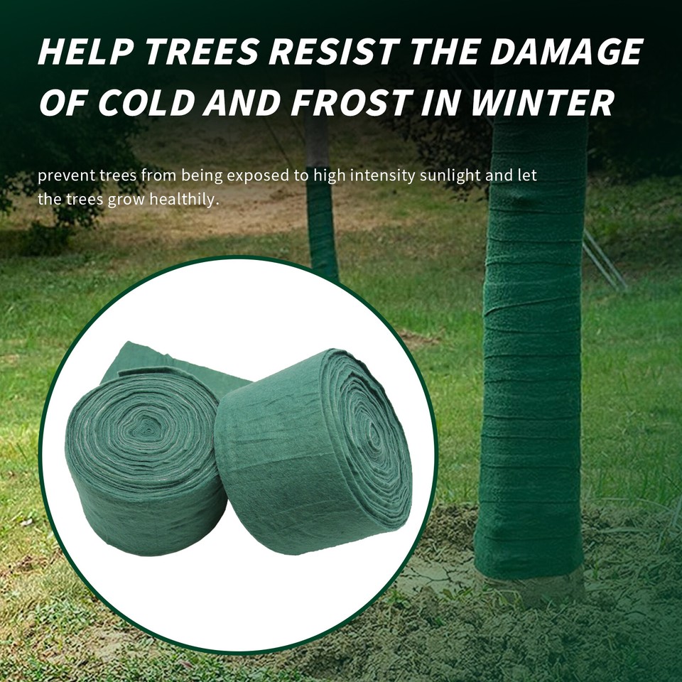 2 Pack 65ft Winter-Proof Plant Covers Tree Protector Wraps Keep Warm ...