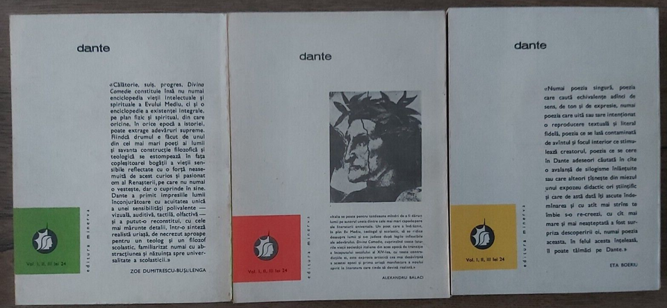 Divina comedie Infernul, Purgatoriul, Paradisul Dante Alighieri by Eta ...