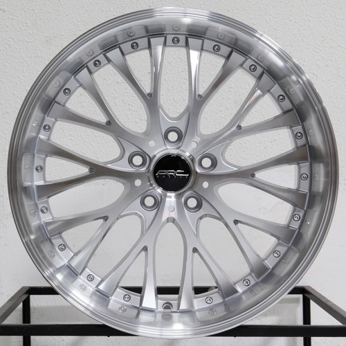 4-New 18" ARC AR6 Wheels 18x8/18x9 5x120 30/35 Silver Machined ...