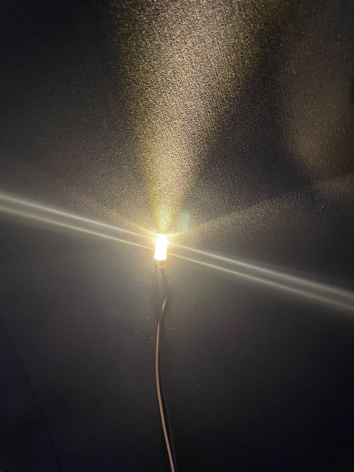 Prewired Single LED Light Assembly with on/off Switch & 9 Volt Battery ...
