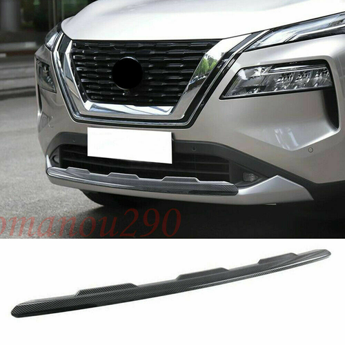 For Nissan Rogue 2021-2023 Carbon Fiber ABS Front Bumper Protector ...