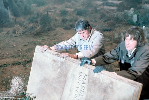 THE OMEN (1976) GREGORY PECK RARE GRAVEYARD PHOTO | eBay