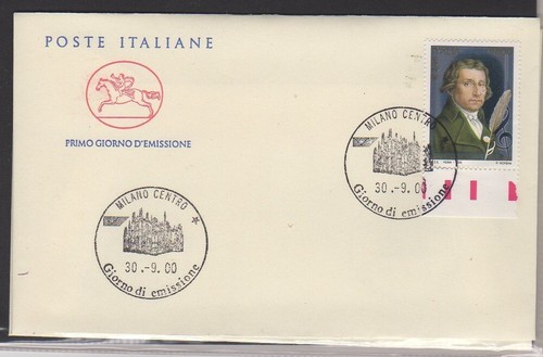 2000 Italian Republic First Day Cover Cavallino Salieri | eBay