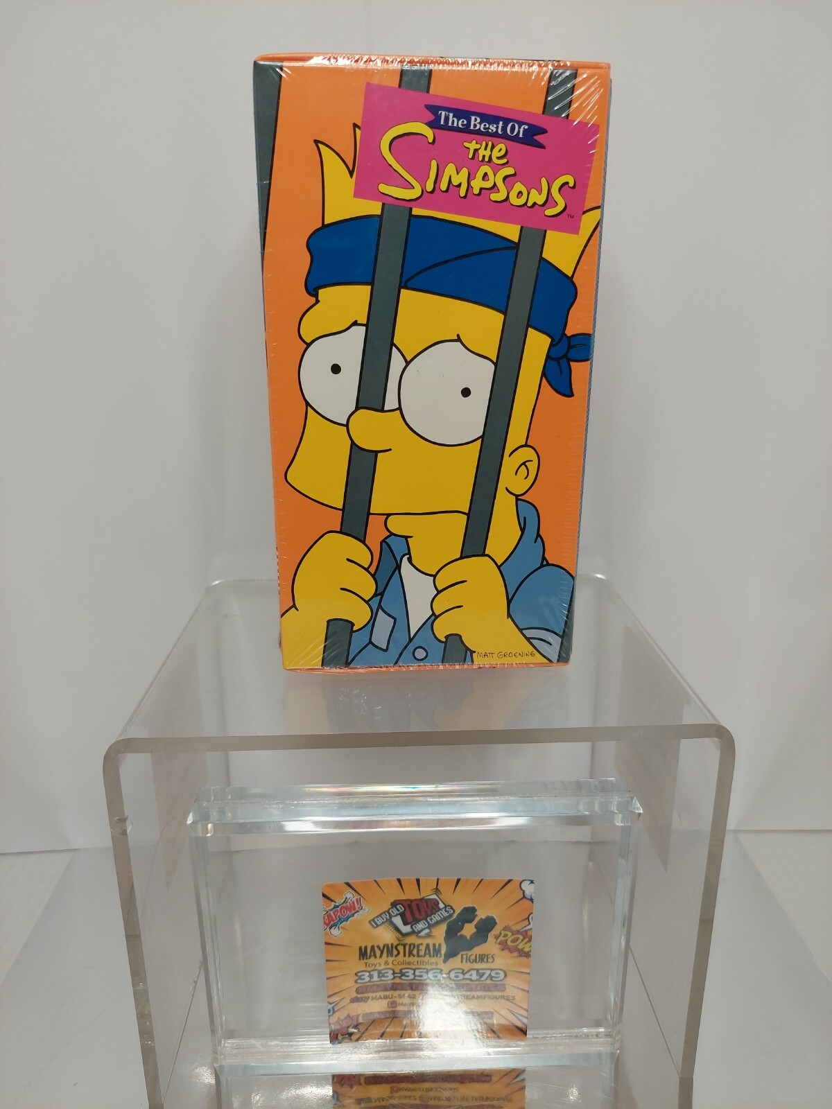 The Best of the Simpsons - Boxed Set 4 (VHS, 1999, 3-Tape Set) SEALED ...