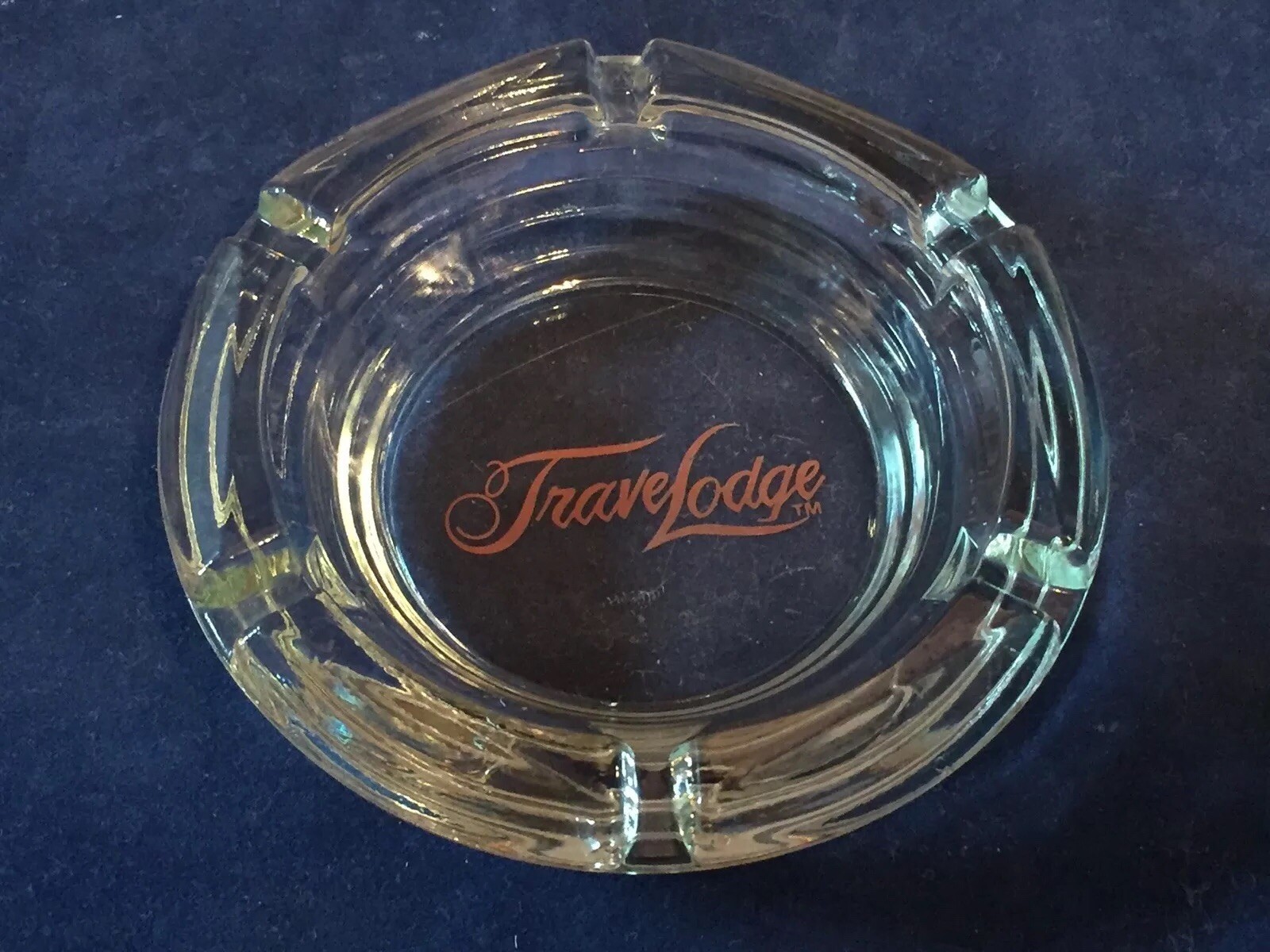 Vintage Glass Ashtray Travelodge Motel Hotel | eBay