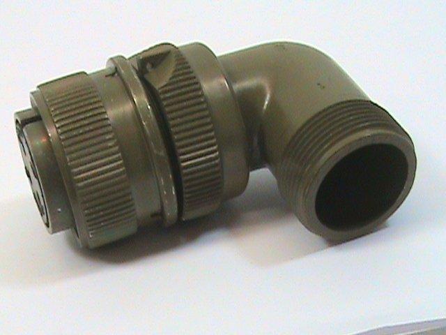 Bendix MS3108-4S 90 Degree Right Angle Backshell Connector | eBay