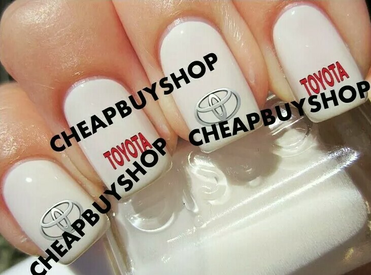 Toyota Auto Racing Model Car Show》Nail Art Decals | eBay