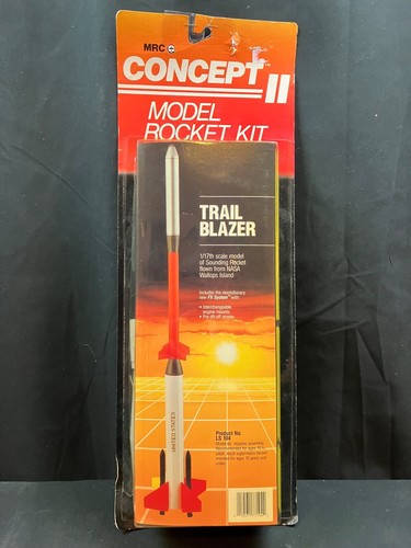 MRC CONCEPT II TRAIL BLAZER MODEL FLYING ROCKET KIT 1/17 SCALE LS104 ...