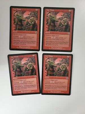 MtG Lay Waste LP/P x4 - Onslaught | eBay