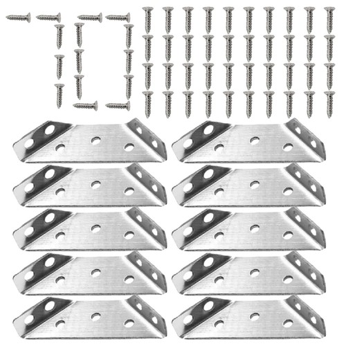 Universal Möbel-Eckverbinder Edelstahl Winkel Eckstreben Halterung mit ...
