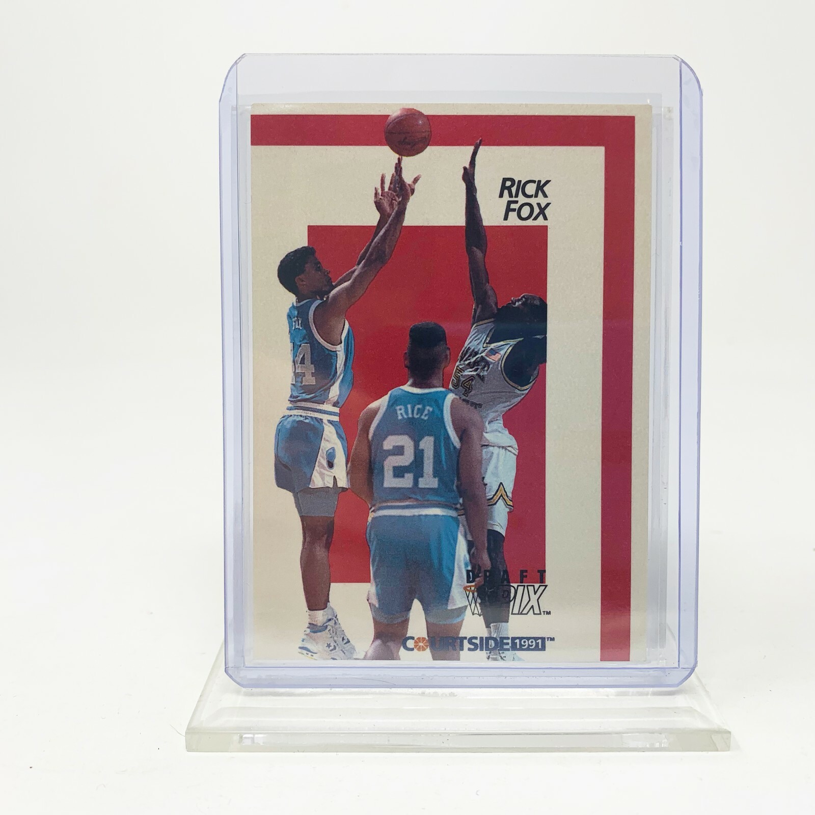 Rick Fox Rookie - 1991 Courtside Draft Pix - Georgia Tech - Boston ...