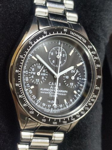 Seiko Alba Carib N944-7A40 Chronograph Pointer Date 40mm Vintage Quartz ...