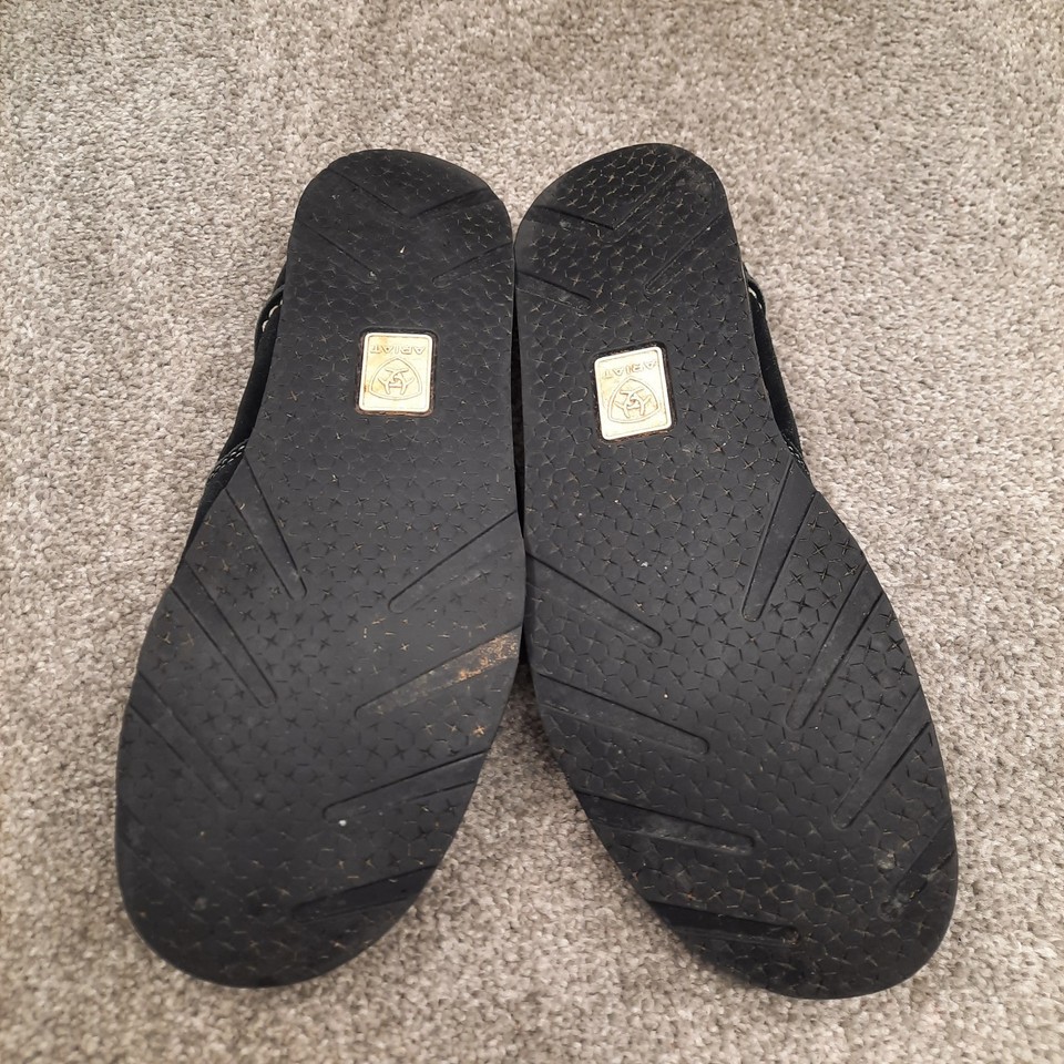 Ariat Cruiser Aztec Shoes Womens Size 9.5 B Black Red Slip On Loafer ...